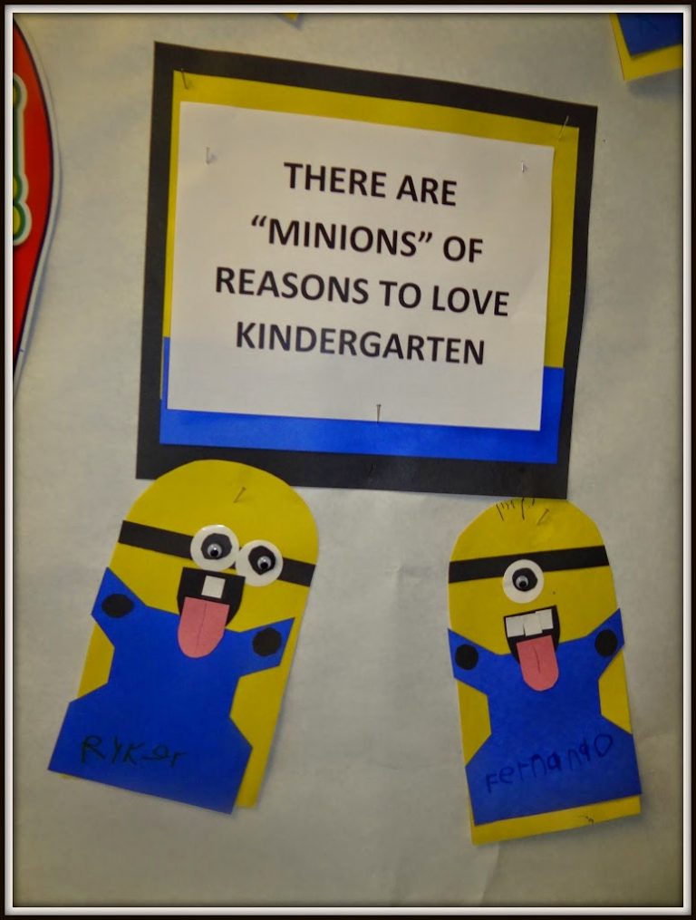 Back to School Minions – Patties Classroom